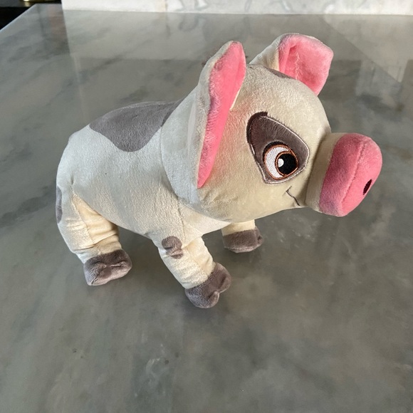 Disney | Toys | Disney Moana Pet Pig Pua Plush Stuffed Animal | Poshmark